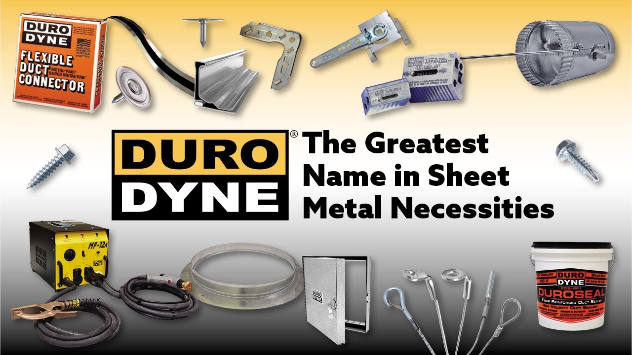 Duro Dyne - The Greatest Name in Sheet Metal Necessities - YouTube