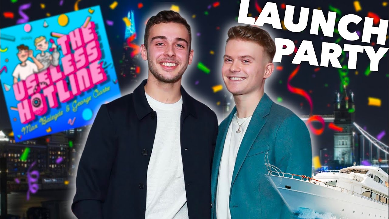 Me and George Clarke threw a party on a boat - YouTube