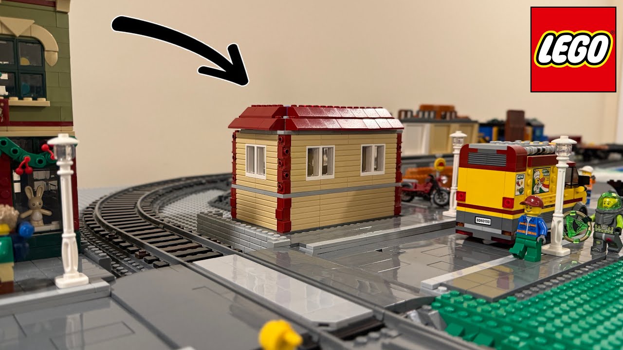 Creating A CUSTOM LEGO Signal Box! - YouTube