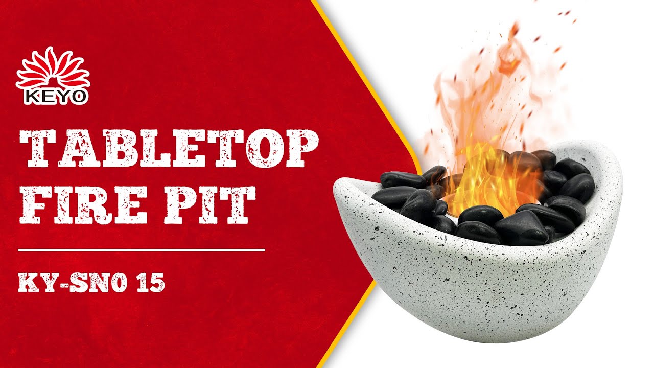 This Indoor/Outdoor Table Top Fire Pit is the Key to Having Awesome BBQ ...