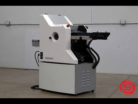 Baum 814 Flexifold Paper Folder - YouTube