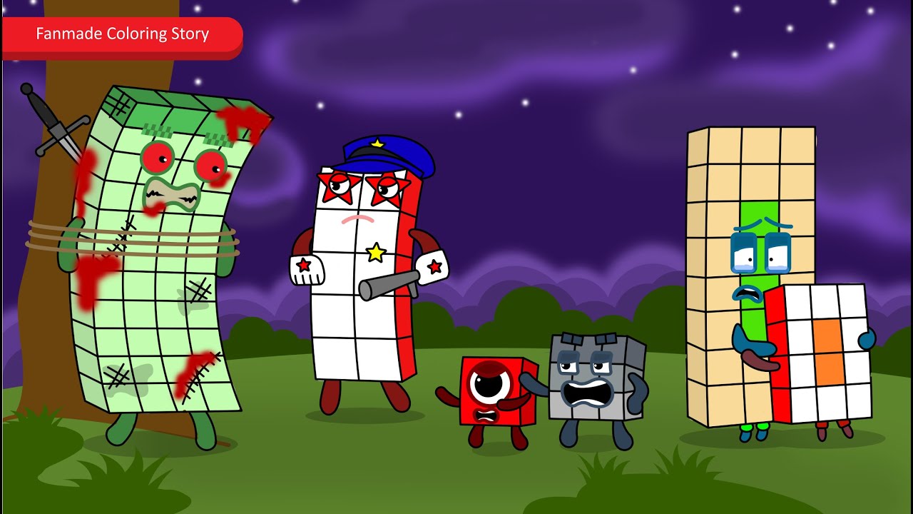 Zombie 44 Caught! Numberblocks 12 is safe now | Numberblocks Fanmade ...