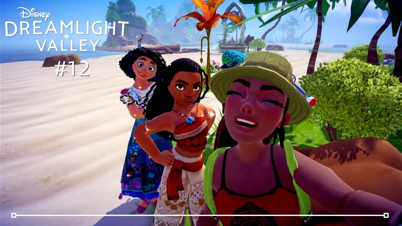 Hanging out with Moana & Maribel | Let’s Play Disney Dreamlight Valley ...