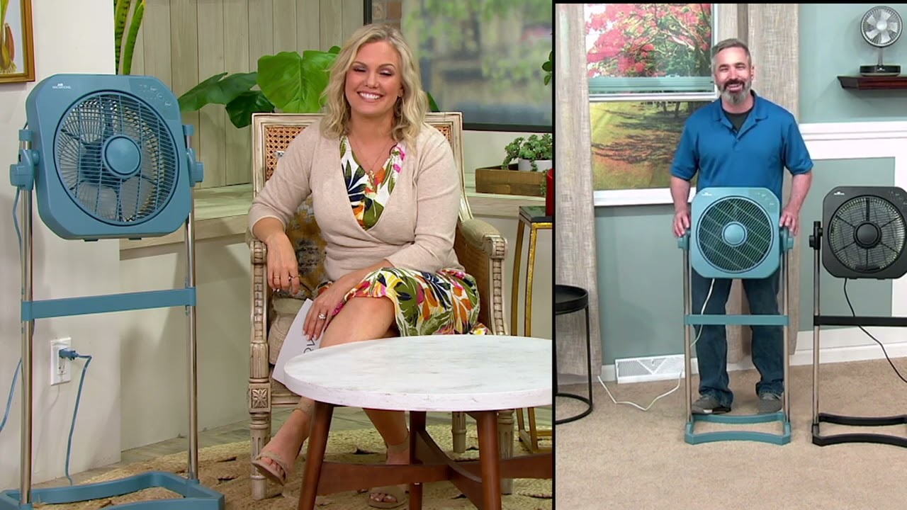 Air Innovations 12" 3-in-1 Swirl Cool Stand Fan with Remote on QVC ...