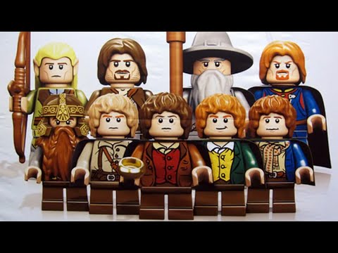 Lego Lord of the Rings Fellowship of the Ring minifigure collection ...