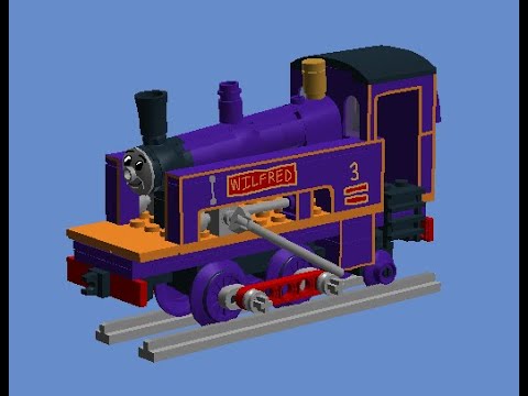 How To Build A Lego Wilfred The Mountain Engine (0-4-2RT)🇨🇭 - YouTube