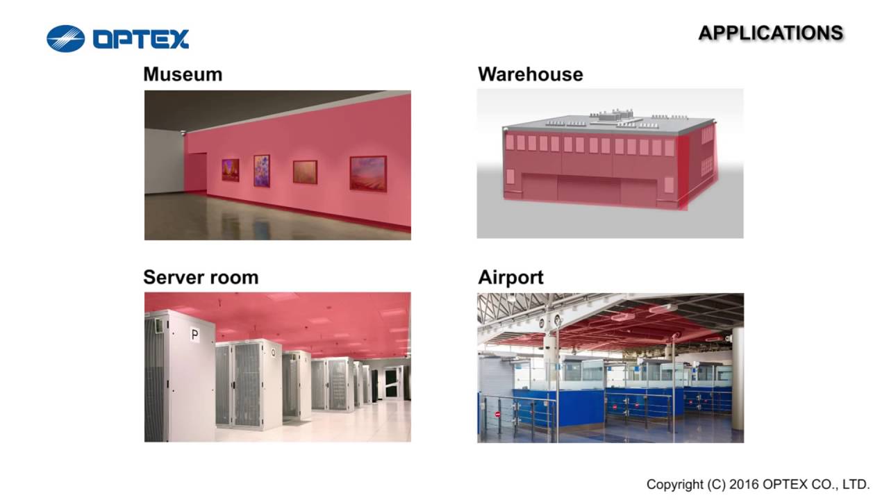Optex - aplicaciones REDSCAN RLS-2020 mini detector laser - YouTube
