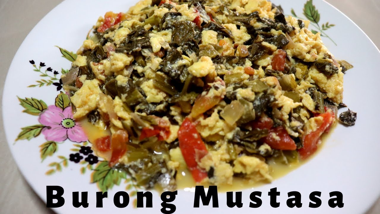 Burong Mustasa By Kusinerang Mommy - YouTube