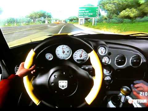 Test drive unlimited : Dodge viper srt10 - YouTube