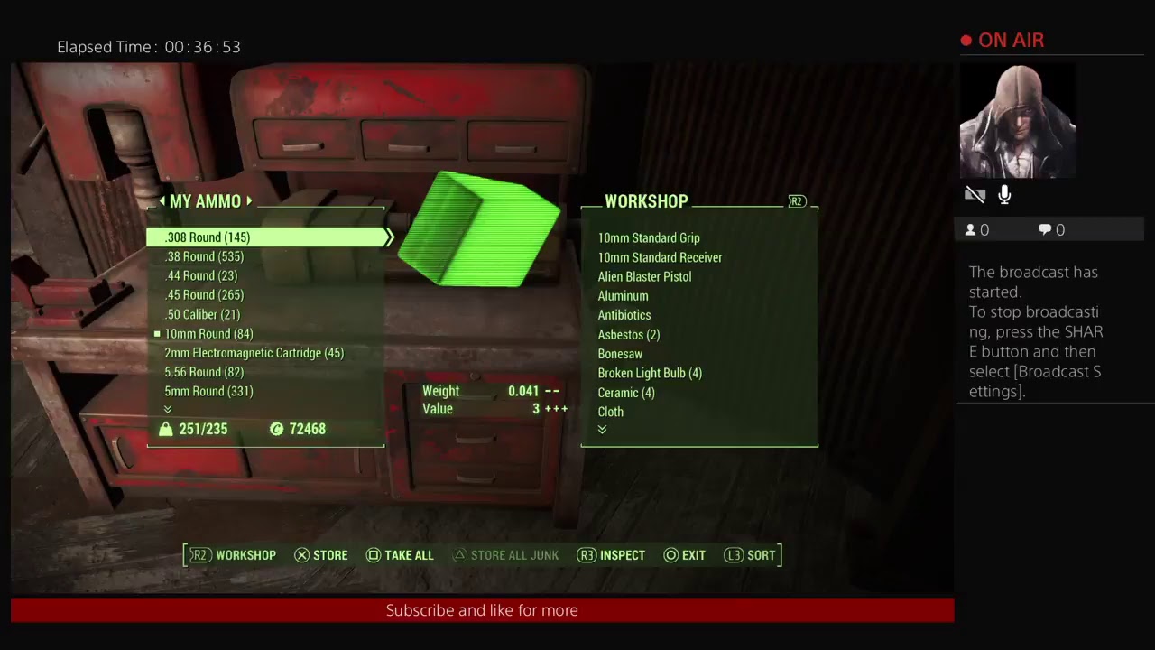 S_T_Dog0's Live PS4 fallout 4 miniuteman hero ep 4 #the castle - YouTube
