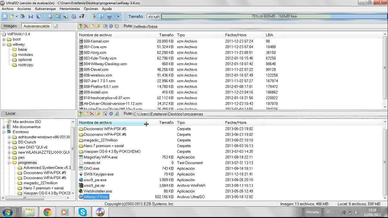 tutorial instalar wifiway wifislax backtrak en usb ( pendrive ) - YouTube