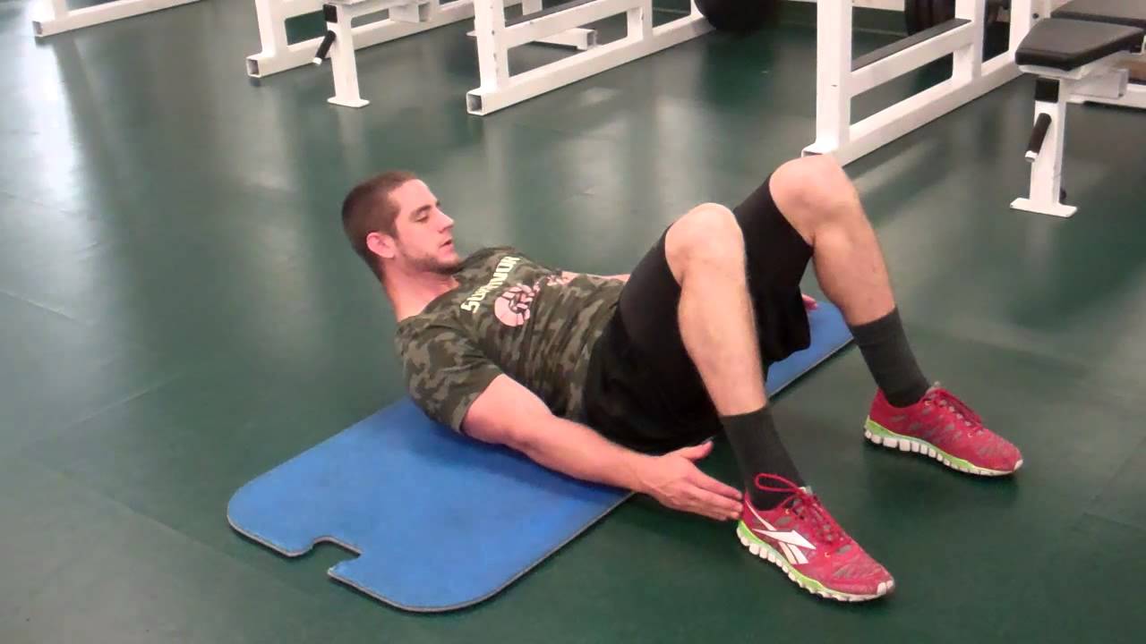 Heel Touches Exercise