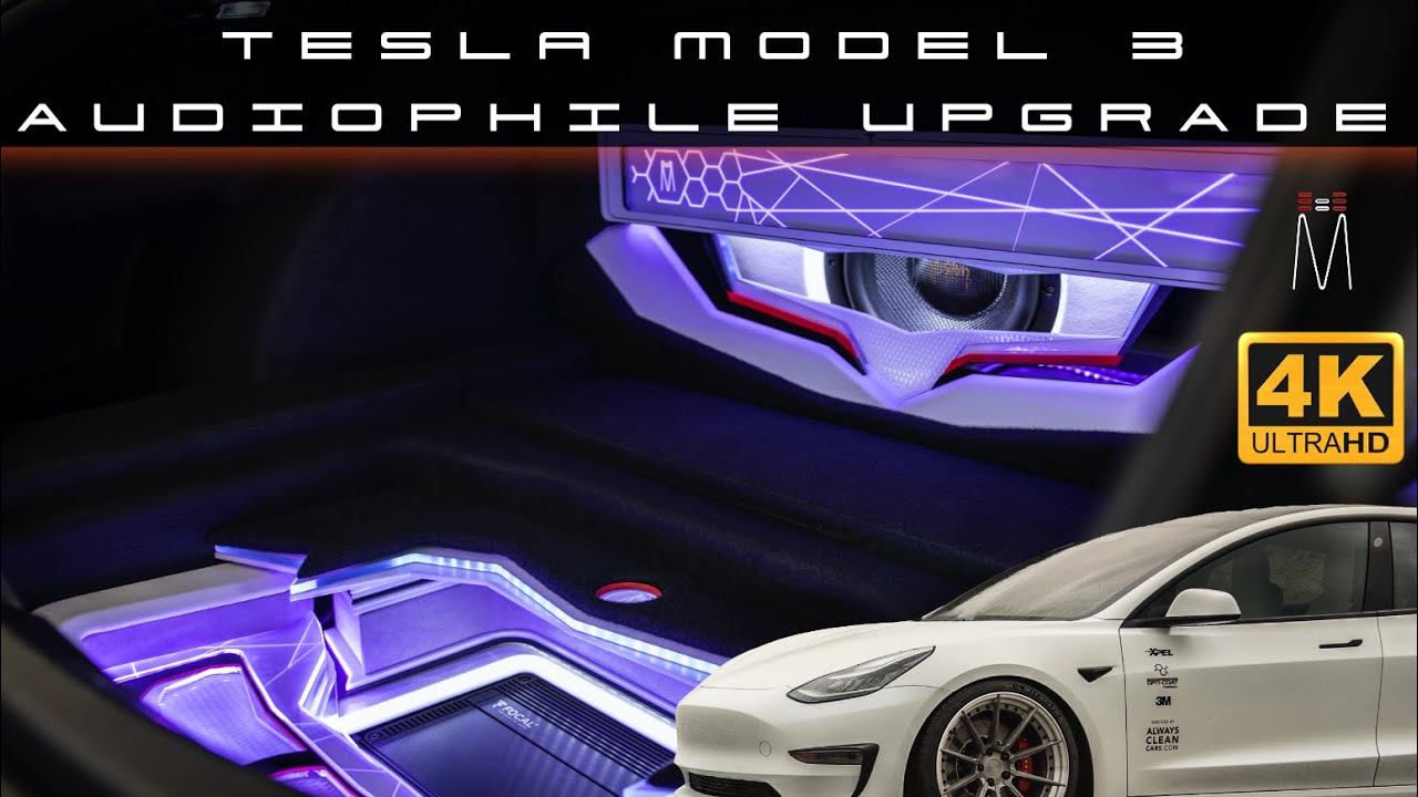 Tesla Model 3 - Upgraded Audio Done RIGHT! - YouTube