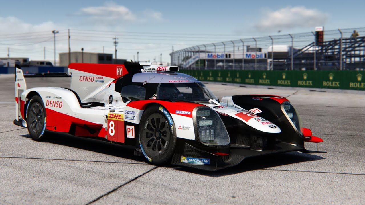 Toyota TS050 Hybrid at Sebring in Assetto Corsa - YouTube