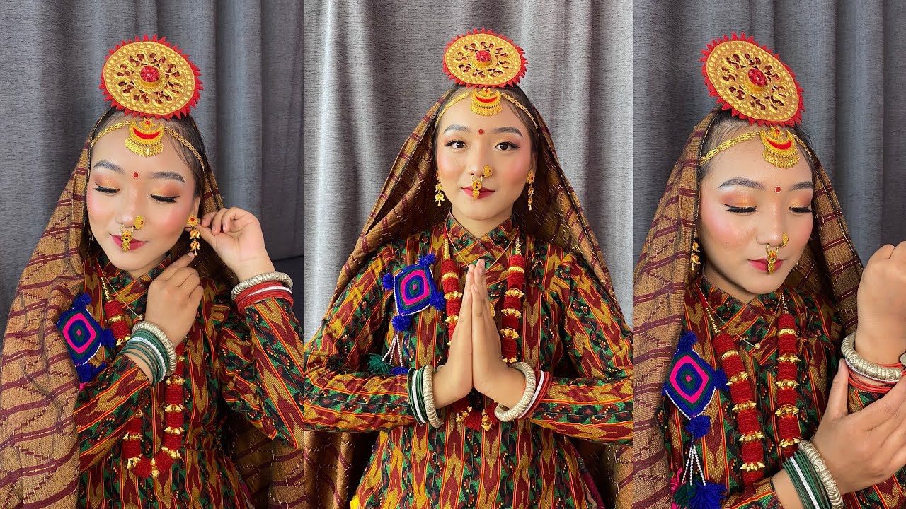 GET READY WITH ME (LIMBU CULTURAL LOOKS) SEWARO ️🙏🏼 - YouTube