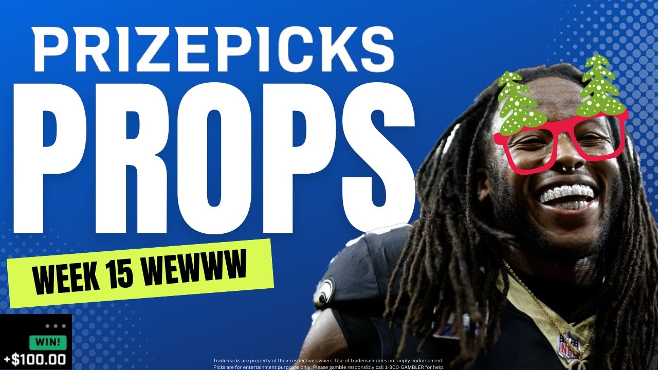 PrizePicks NFL Week 15 Picks 🔥 Straight locks 🔒 for NFL Player Props ...