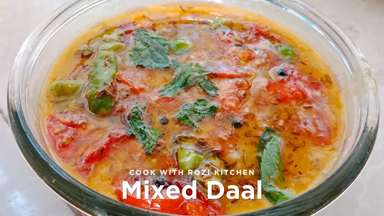 Mixed Dal Recipe | Mixed Dal Tadka | Dal Tadka | Punjabi Style Dal ...