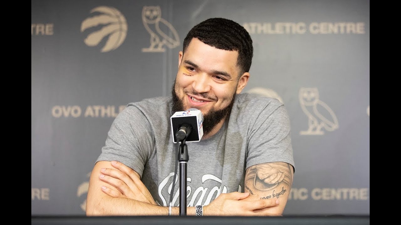 Raptors return to Toronto for season-ending news conference - YouTube