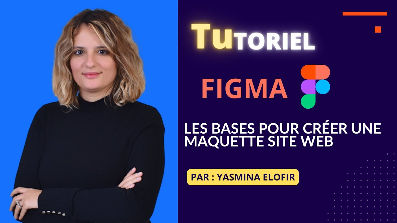 Tutoriel Figma : les bases pour créer la maquette d'un site Web - YouTube