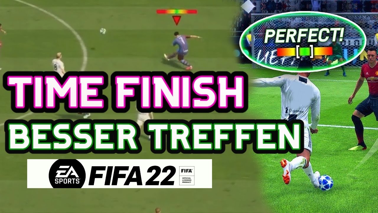 FIFA 22 TIME FINISH BESSER TREFFEN 🔥 FUT 22 Tutorial besserer Abschluss ...