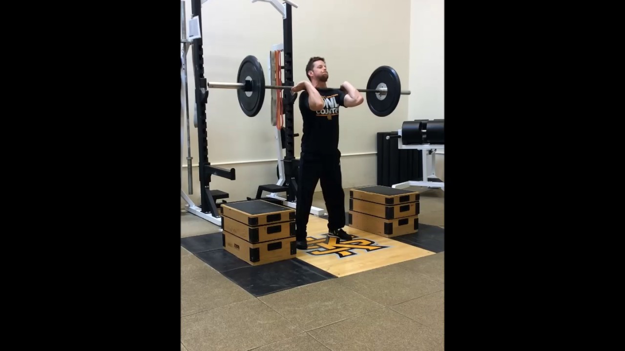 Mid-Thigh Power Clean (Blocks) - YouTube