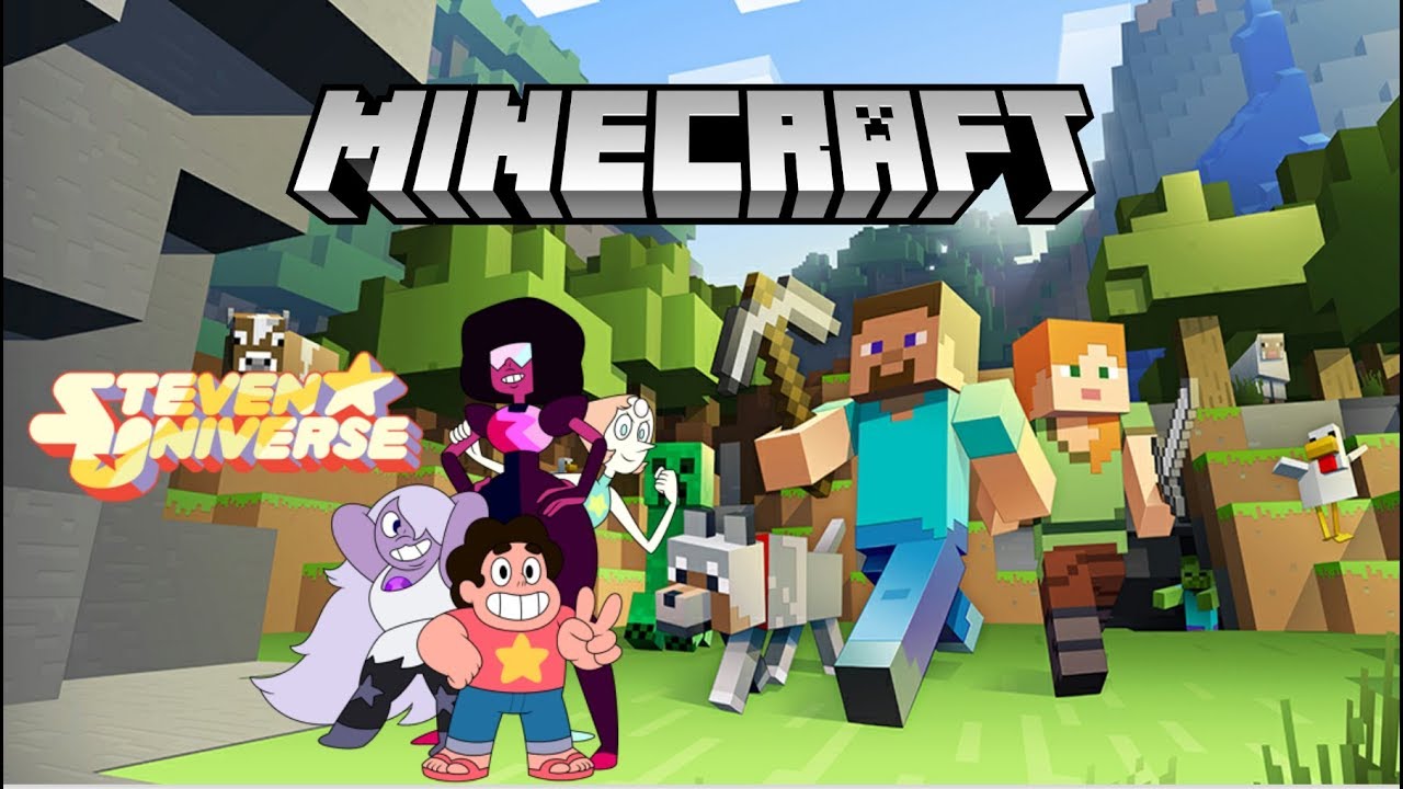 Building My Minecraft Steven Universe Map and Mini Games - YouTube