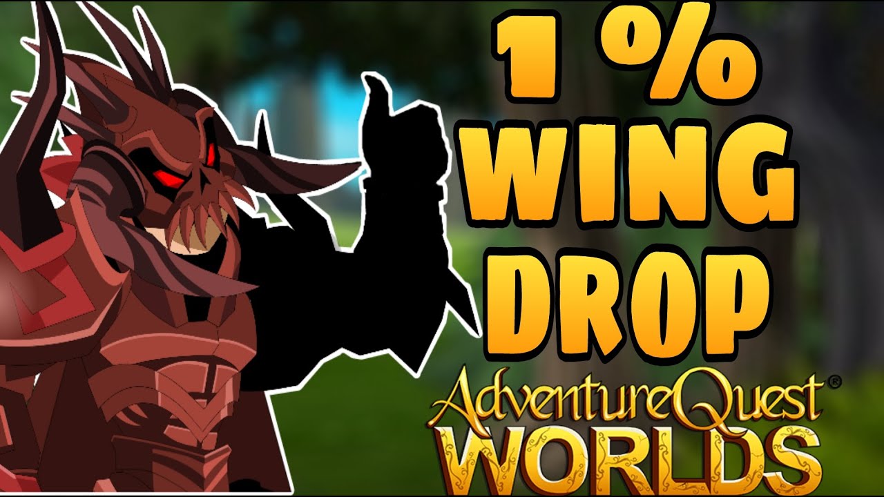 AQW | 1% WING DROPS 2021 - YouTube