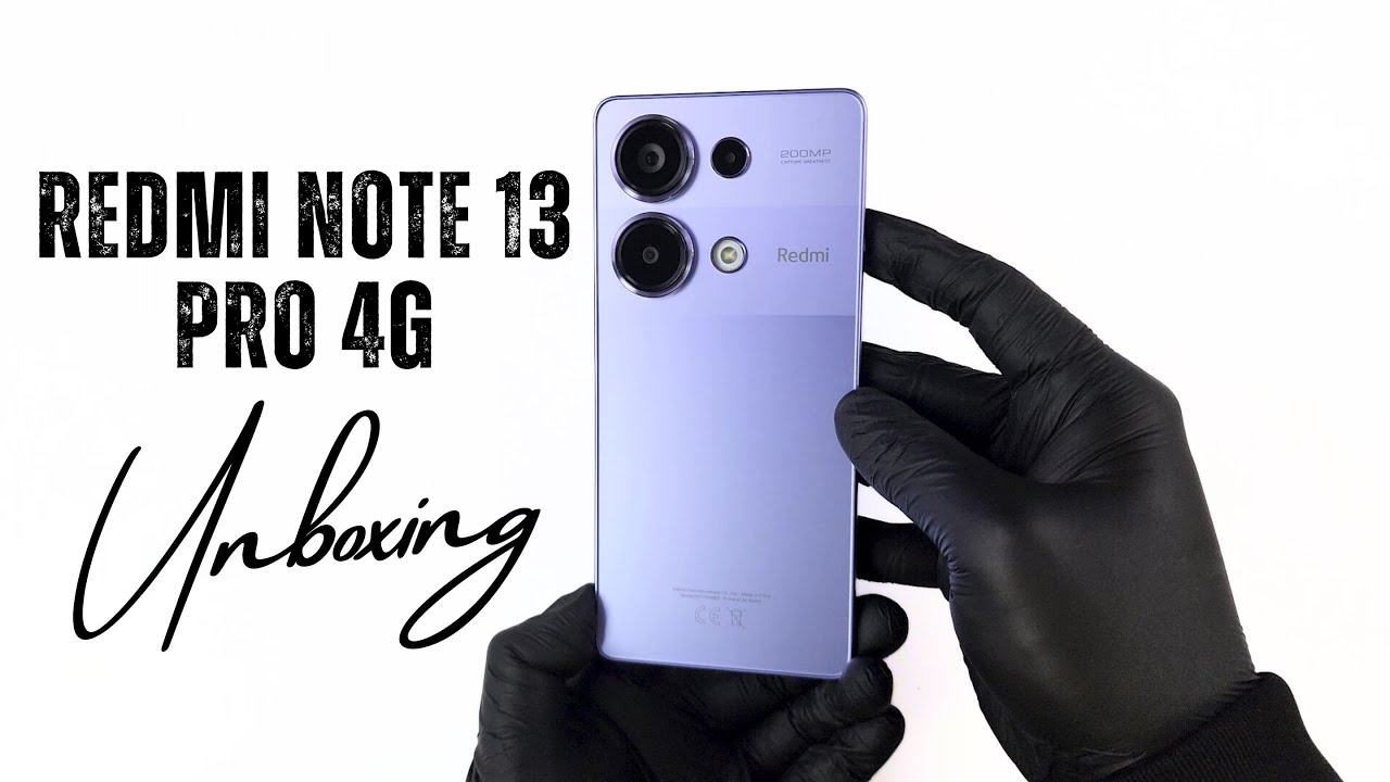 Xiaomi Redmi Note 13 Pro 4G Unboxing - YouTube