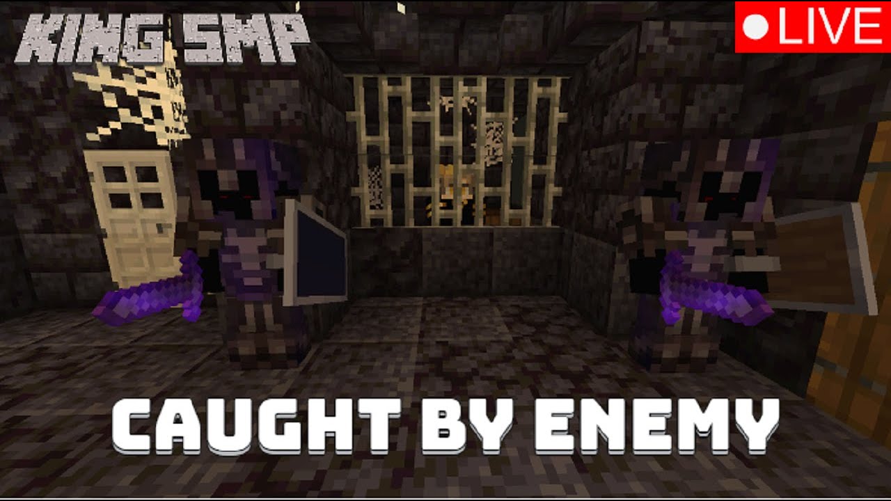 🔴I CAUGHT BY ENEMY in KING SMP 😱| KING SMP S2 Day#4 - YouTube