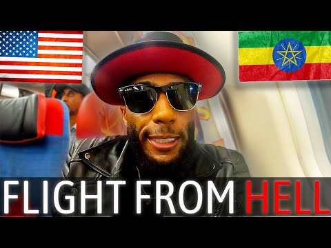 Flying USA To Ethiopia *We Landed In The WRONG Country!*