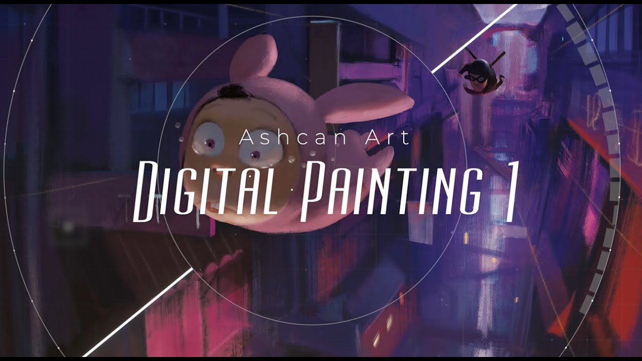 New Digital Painting 1 Course! Learn fundamental Digital Painting ...