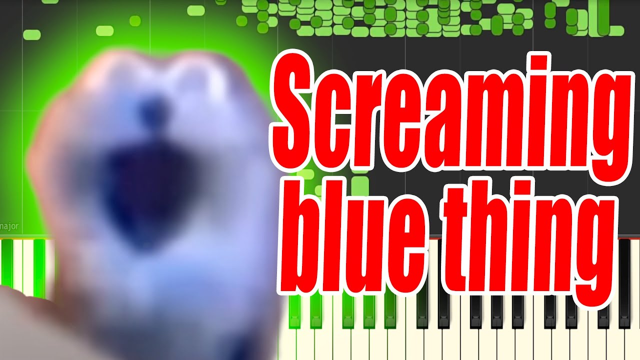 Screaming blue thing but it's MIDI (Auditory Illusion) | Screaming blue ...