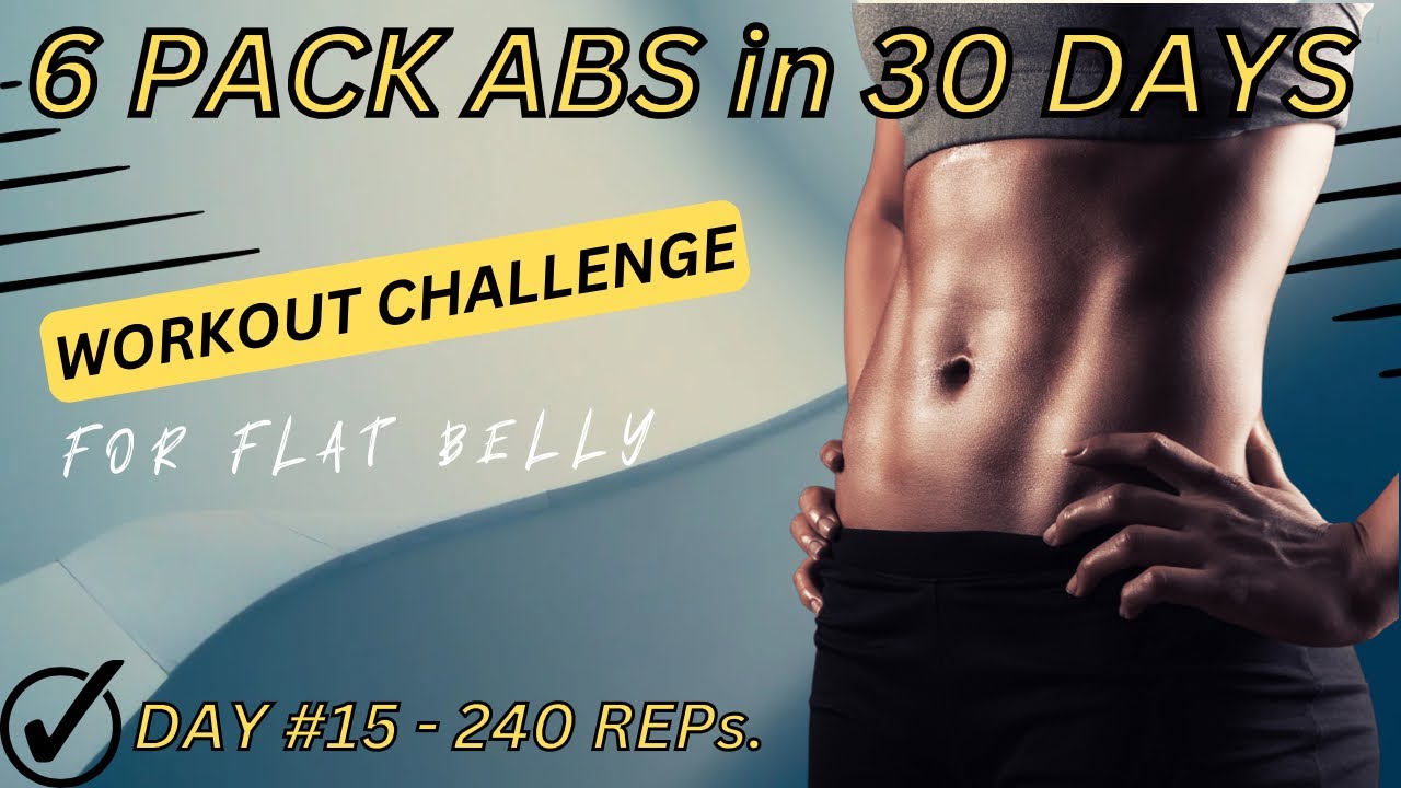 30 Days ABS CHALLENGE/ 6 Pack ABS Exercises/ Flat Belly Workout Program ...