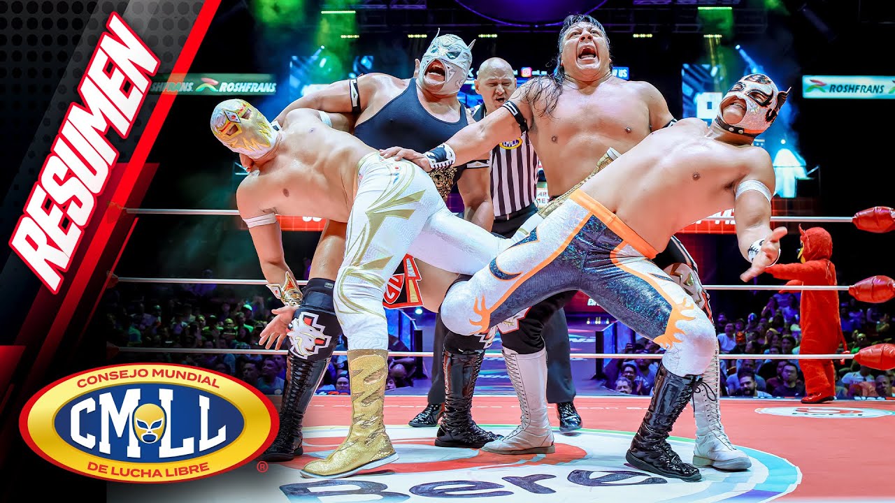 RESUMEN CMLL: ATLANTIS JR., MÁSCARA DORADA Y NEÓN VS LOS GUERREROS ...