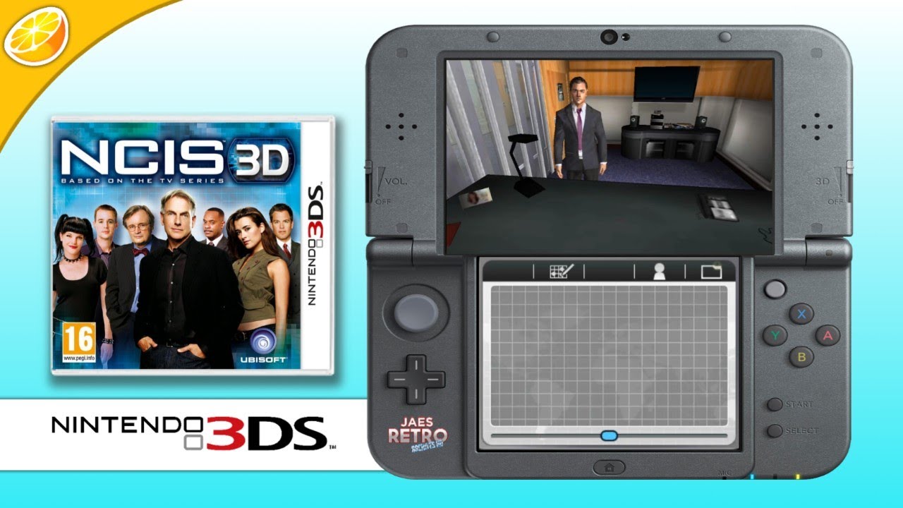 NCIS 3D | 60 FPS HD | NINTENDO 3DS GAMEPLAY - YouTube