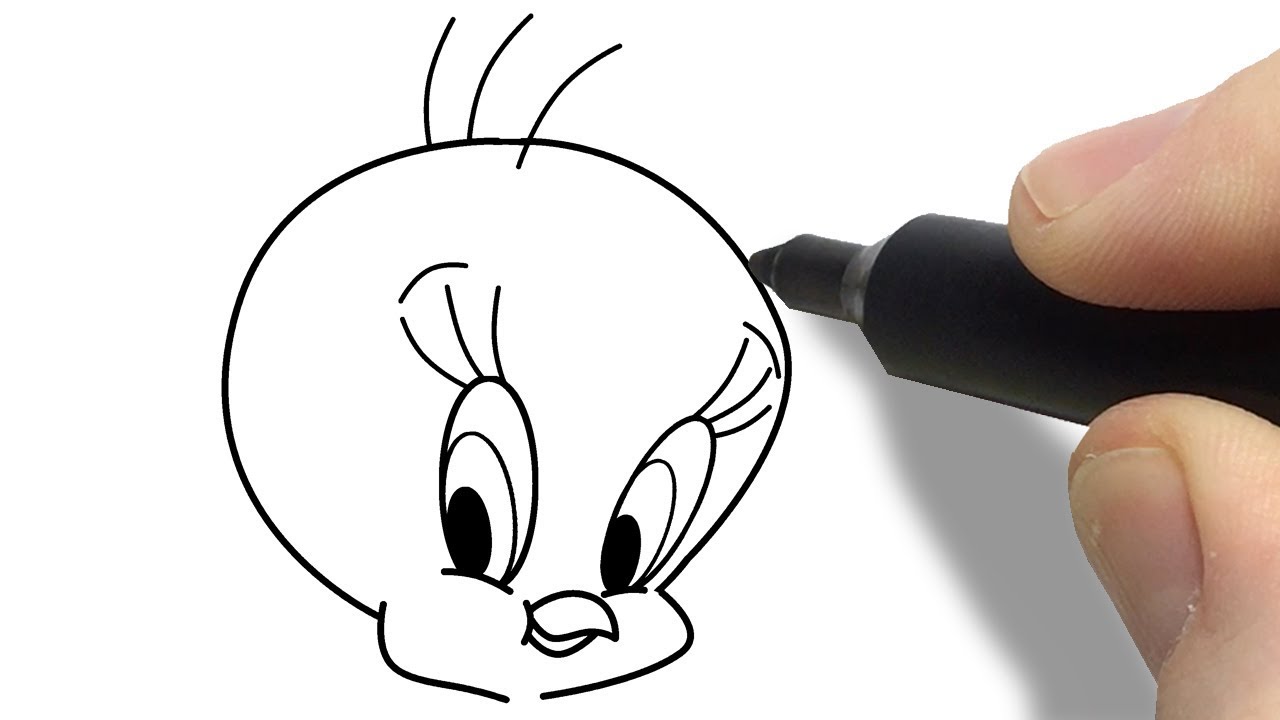 Como Desenhar o Piu - Piu dos Looney Tunes da Warner Bros Passo a Passo ...