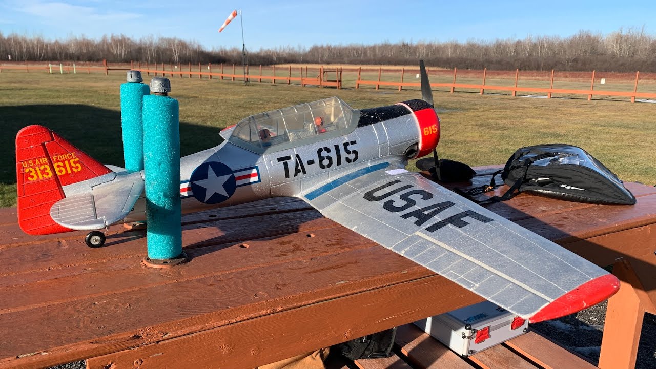 Dynam AT-6 Texan - Bucket List Plane - YouTube