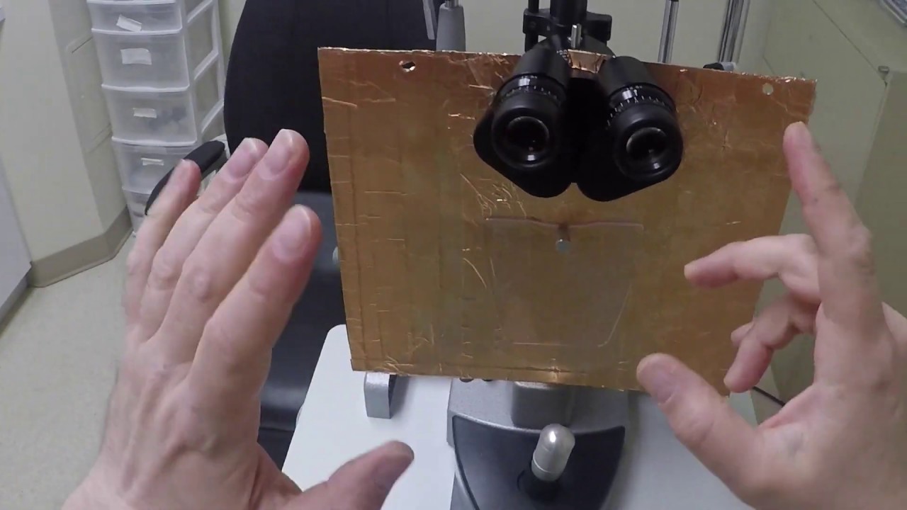 A BETTER Slit Lamp Shield - Made With Real COPPER! DIY. Dr. Ali-Ridha ...