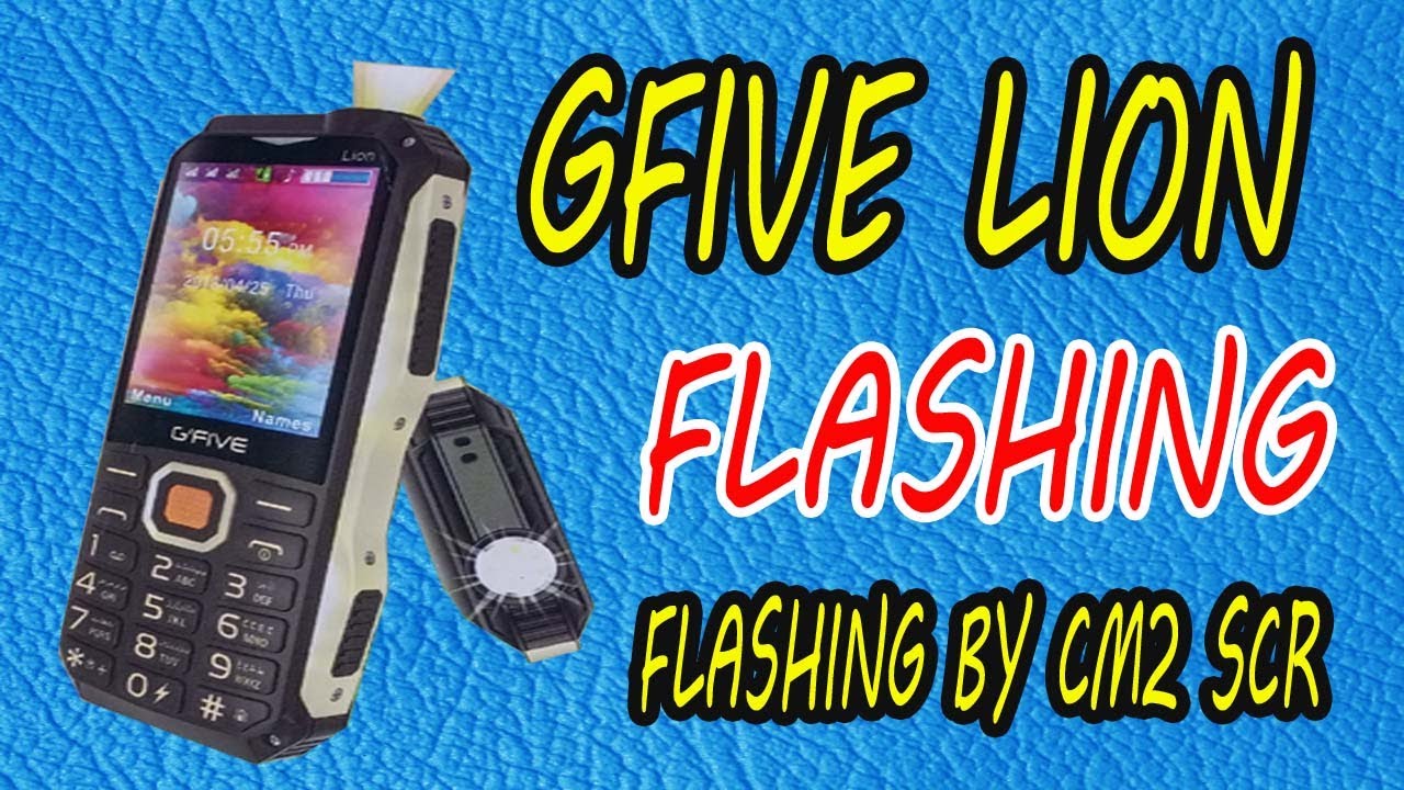 GFIVE LION FLASHING WITH BOOT KEY - YouTube