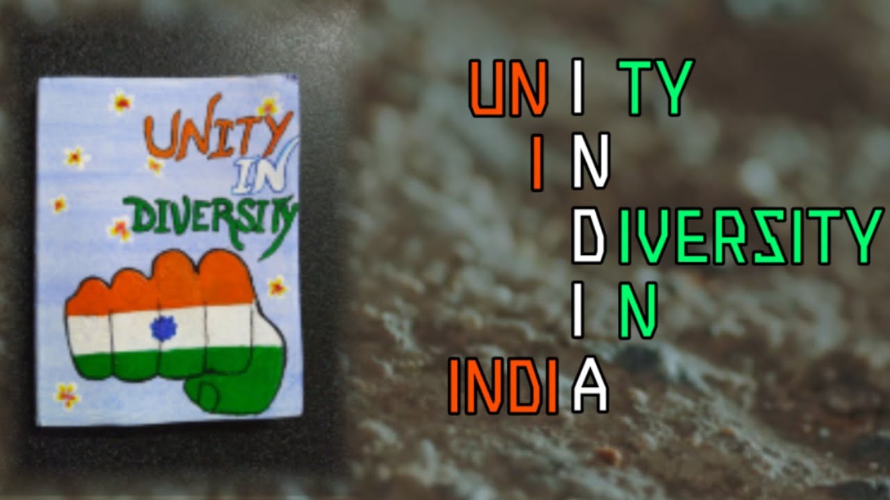 DIY Unity in Diversity Craft Idea || How to make Unity in Diversity ...