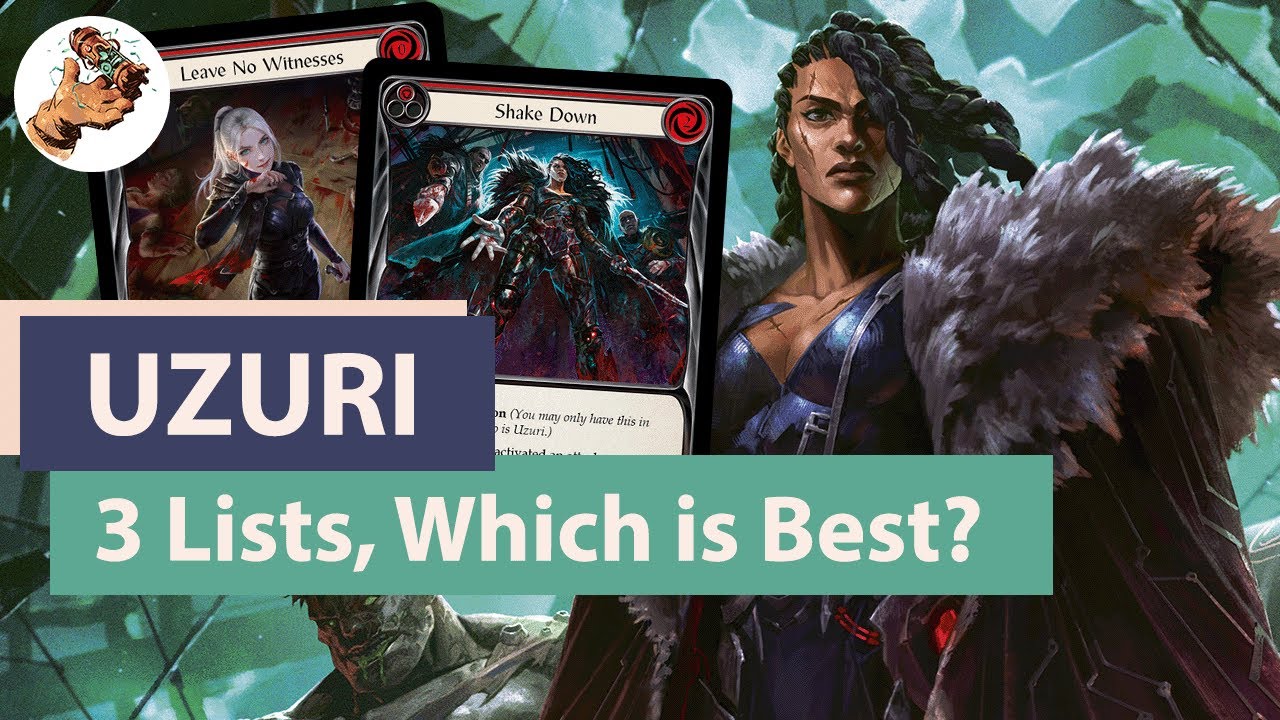 Uzuri Deck Tech(s): Comparing 3 Different Lists - Flesh and Blood TCG ...