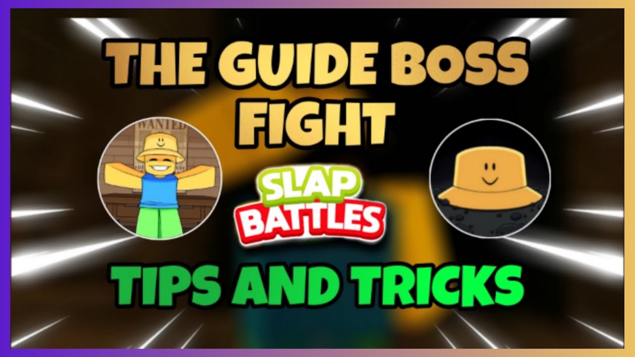 Everything about the guide Boss fight and how to BEAT IT | Slap battles ...