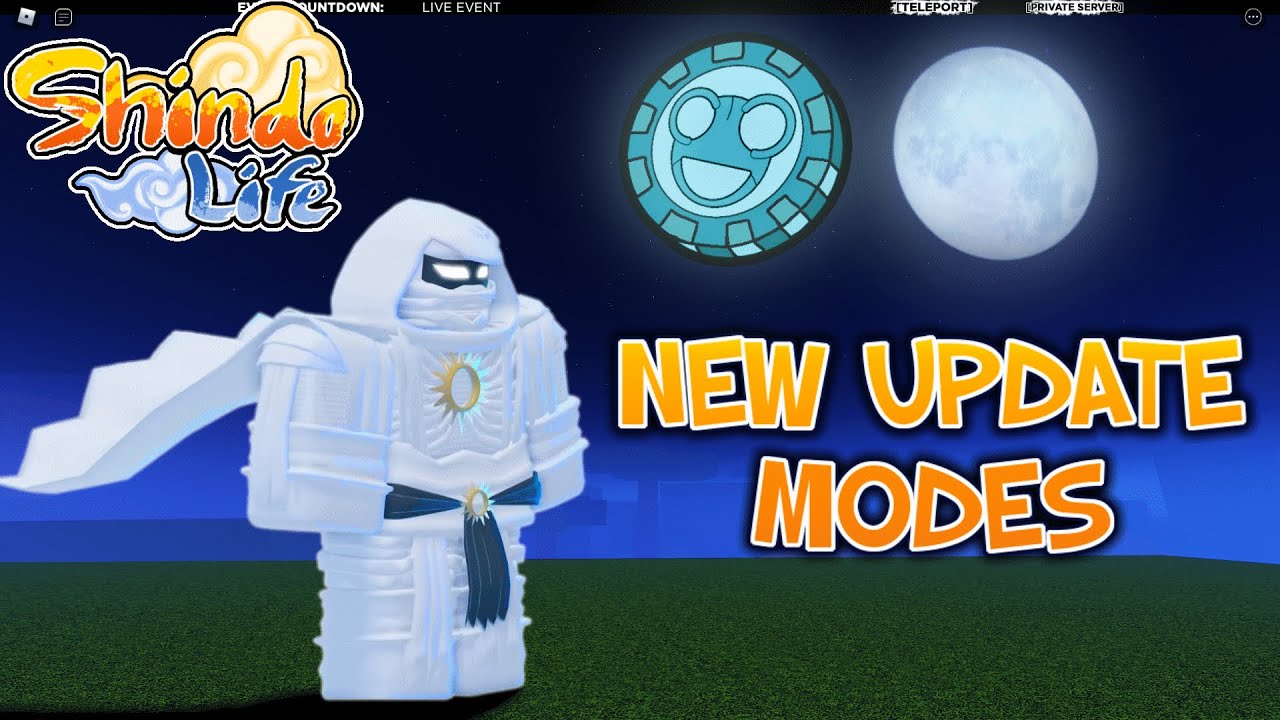 New Update! New Moon Knight Mode and Others Sneak Peeks...Shindo Life ...
