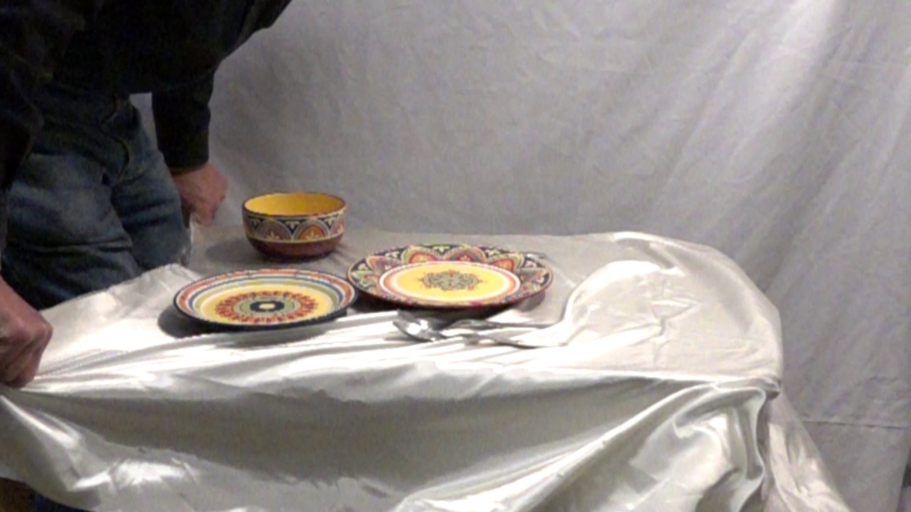 1F20.30 Reverse Tablecloth Pull - YouTube