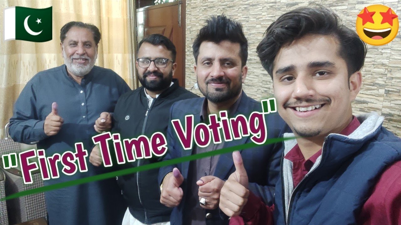 Pakistan 🇵🇰 General Election 2024 VLOG || AJ Maine first time vote cast ...