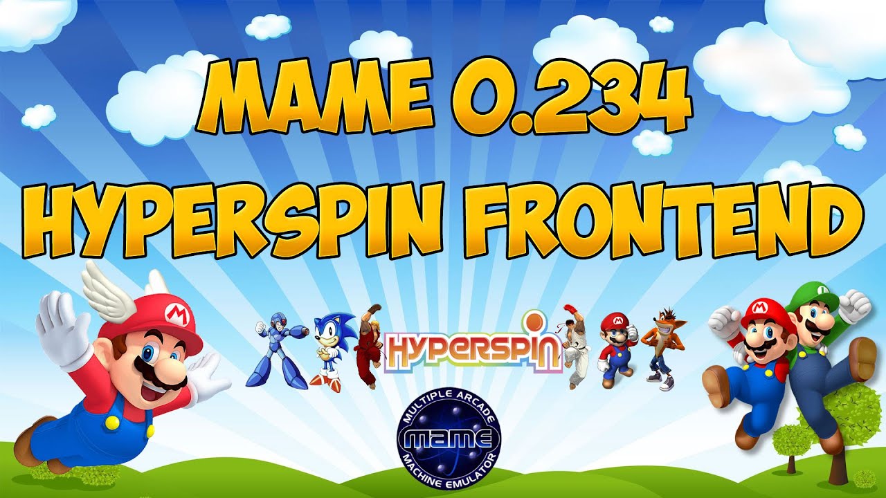 MAME 0.234 ∴ Hyperspin Frontend - YouTube