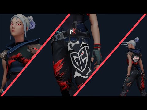 G2 JETT SKIN | 1440p | #Valorant Custom #Skin - YouTube