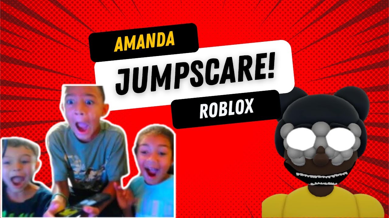 Amanda JUMPSCARE on Roblox - YouTube