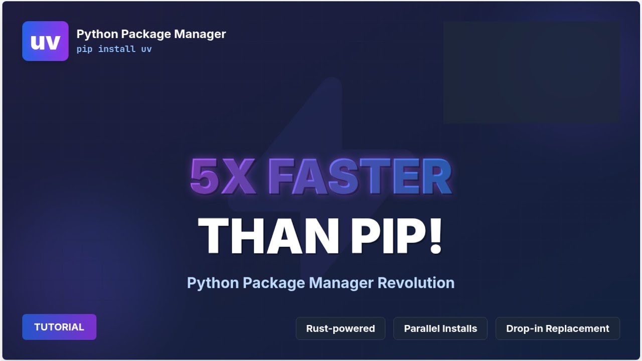 Python Packaging Made FAST How to Use uv for Virtual Environments and Dependencies #uv #python # ...