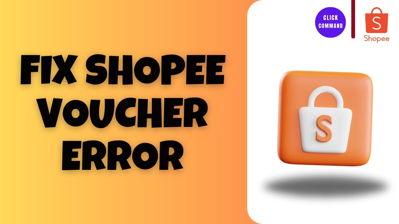 How To Fix Shopee Voucher Error - YouTube